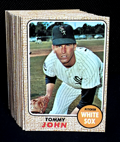 1968 TOPPS BASEBALL "NM AVG. STARTER LOT OF 35" MINOR STARS/COMMONS ...