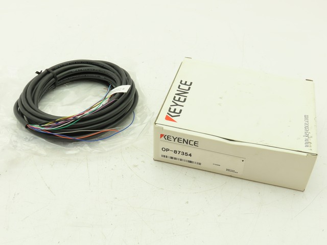 KEYENCE Op-87354 Control Cable 12 Pin 16ft for sale online | eBay