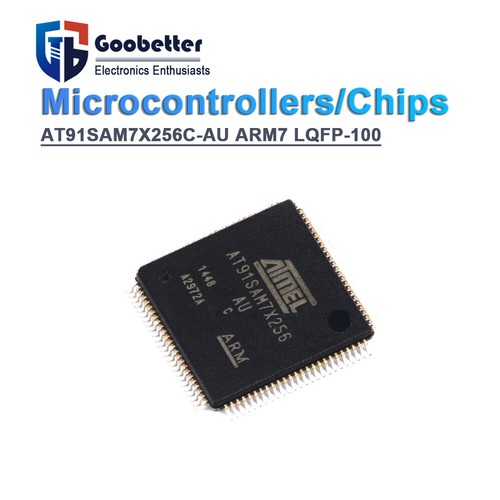 AT91SAM7X256C-AU LQFP-100 ARM7 32-Bit MCU Microcontroller ...