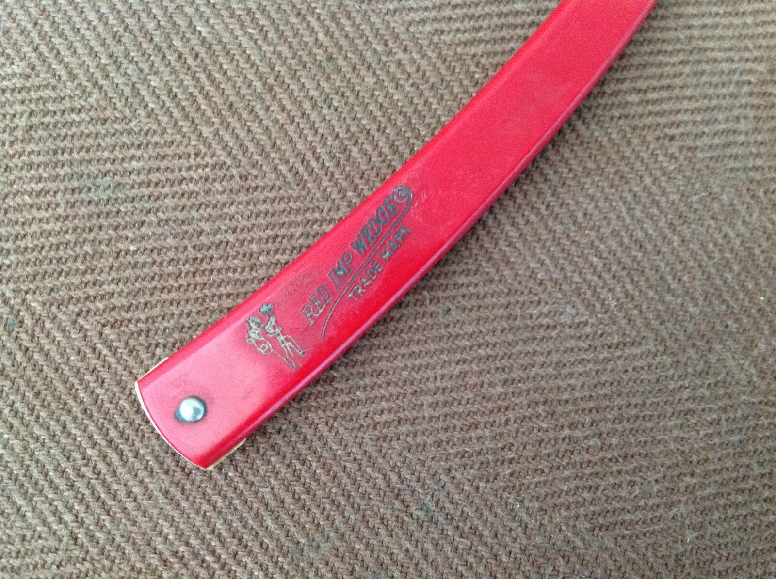 Case Red Imp #132 Straight Razor, Red Scales | eBay