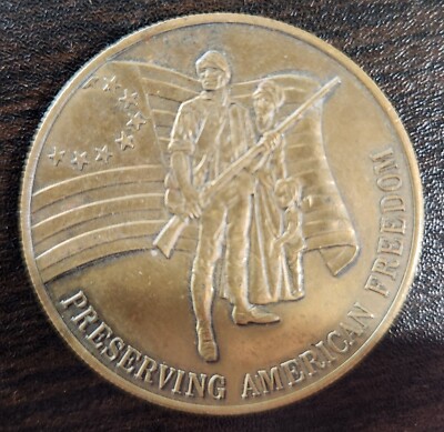1978 Honoring The American Veterans / Preserving American Freedom Coin ...