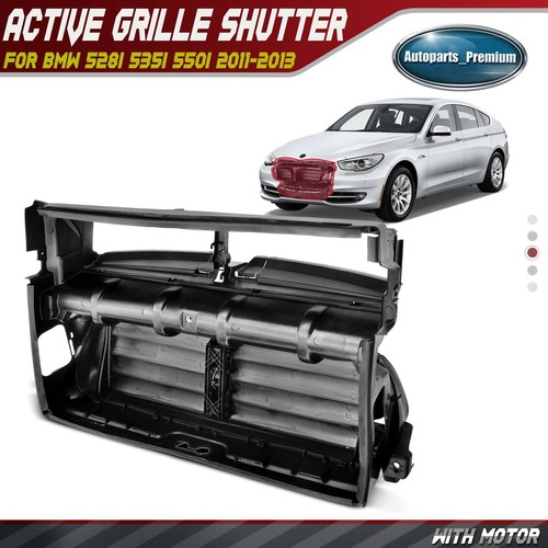 Front Radiator Grille Air Shutter with Motor for BMW 528i 535i 550i ...