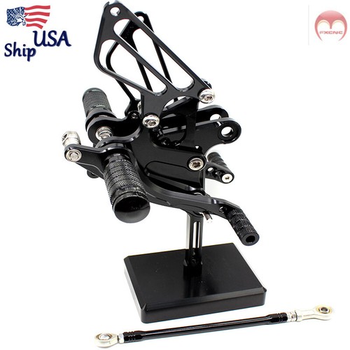 CNC Rearsets Rear set For Kawasaki Ninja ZX6R ZX636 2009-2014 2015 ...