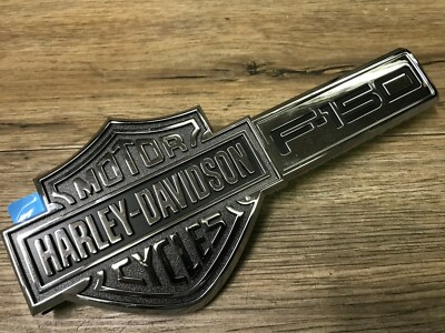 2006 FORD F-150 TRUCK NOS HARLEY DAVIDSON FRONT FENDER EMBLEM 6L34 ...