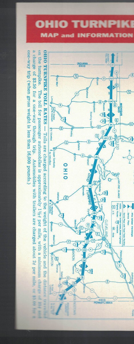 Ohio Turnpike Rest Stop Map Ohio Turnpike Rest Stop Portage