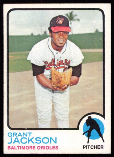 1973 Topps Grant Jackson Baltimore Orioles #396 | eBay