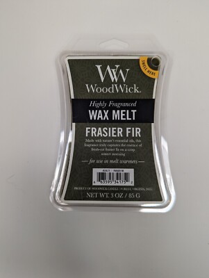 WoodWick Frasier Fir Wax Melts~Pine, 3oz BRAND NEW 663595341752| eBay