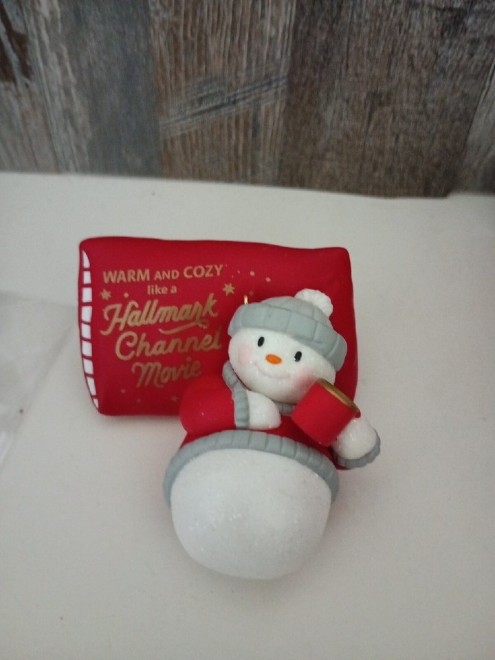 2020 HALLMARK WARM AND COZY CHRISTMAS HALLMARK Snowman KEEPSAKE ...