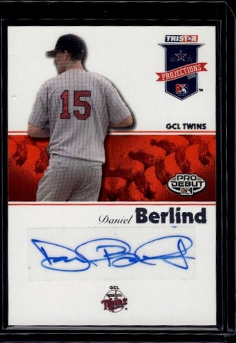 2008 TriStar PROjections #63 Autographed Dan Berlind Trading Card | eBay