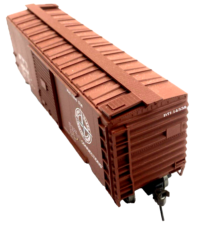Accurail HO-DT &I, AAR 40' Steel Box Car #14338 assembled, Kadee Couplers No Box | eBay