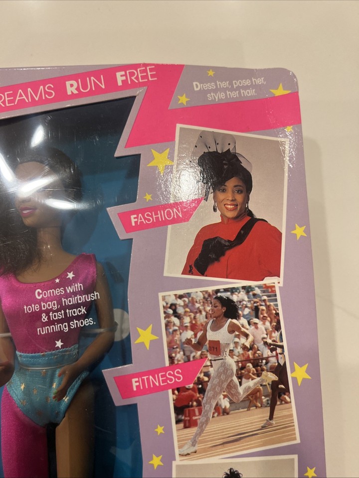 1989 Flo Jo Florence Joyner LJN Doll NIB | eBay