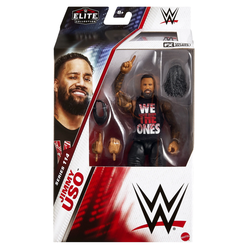 Jimmy Uso (Black Gear) - Elite 114 Toy Wrestling Action Figure | eBay
