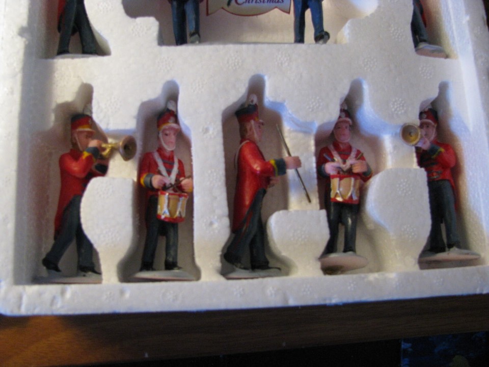 LEMAX MARCHING BAND FIGURES NEW IN STYROFOAM BOX - 8 IN ALL | eBay