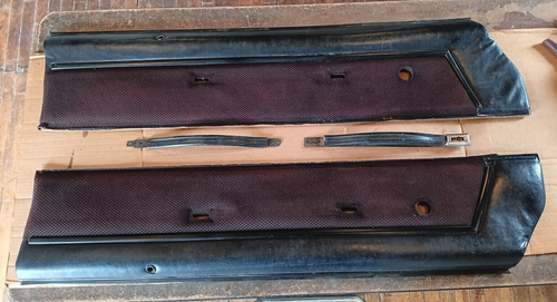 78-87 El Camino Malibu upper door panels & pull handles 79 80 81 82 83 ...