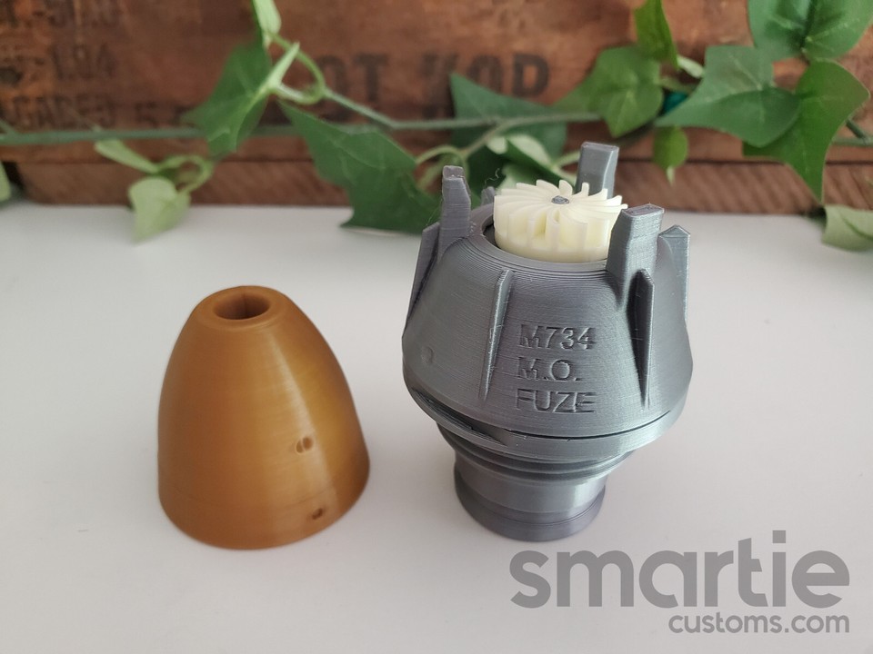 FAKE M720 60mm Mortar Shell Round - Plastic Replica | eBay