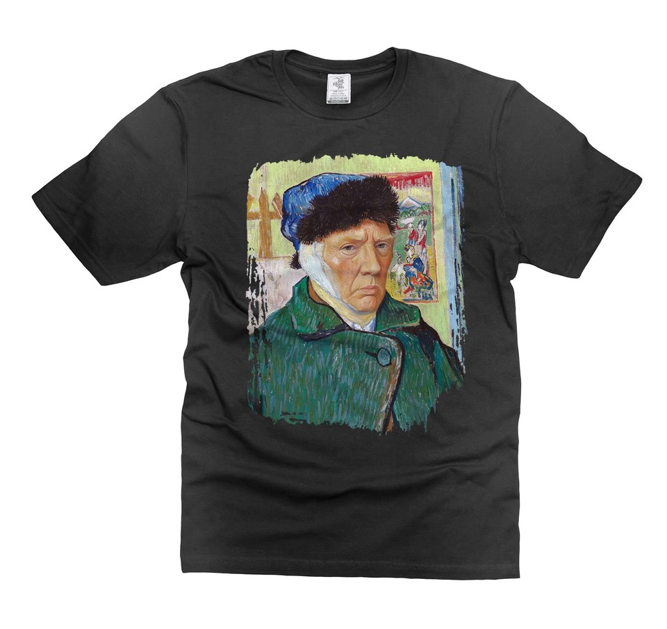 Donald Trump Van Gogh Shirt Funny Trump Joke Shirt Trump Humorous T ...