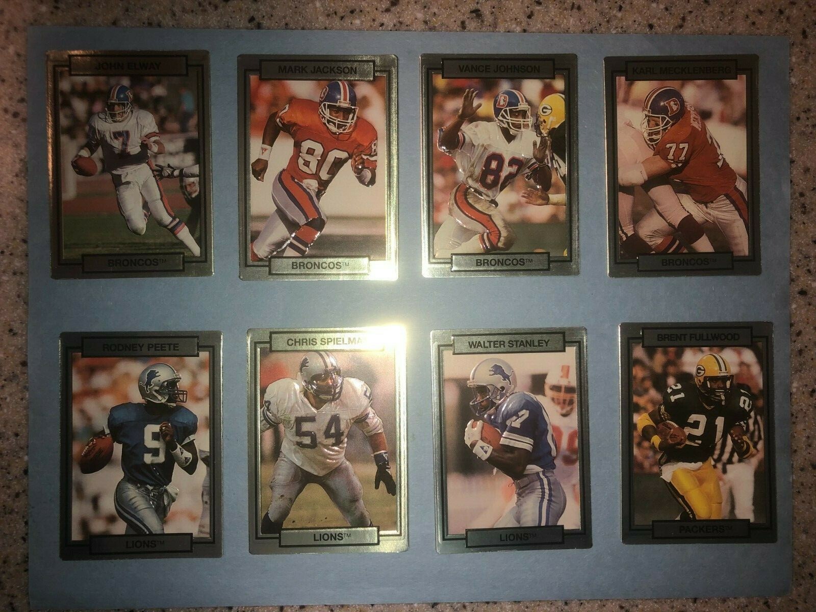 1990 ACTION PACKED HI-PRO FOOTBALL CARD YOU CHOOSE 1-274 NFL CARDS FREE ...