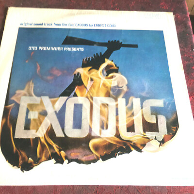 Exodus - Soundtrack lp- sealed 2nd press- mint - 1960/70's picture ...
