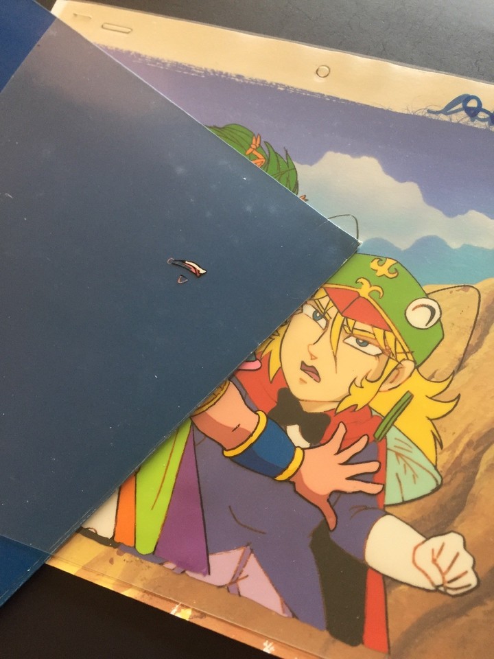 SHIN BIKKURIMAN - King Ashra, St. Pikagiri - anime cels D2, C7, B6 ...