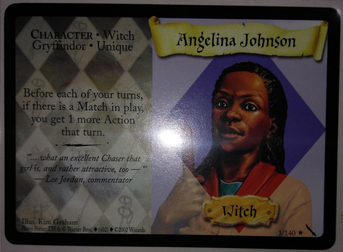 Angelina Johnson Harry Potter