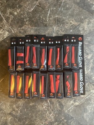 (18x) Poison Red Camo Pool Cue Glove Large / Xtra Large - Right Hand by ...