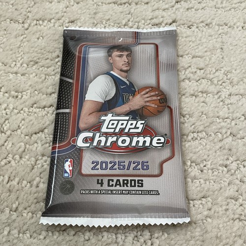 2025/26 Topps Chrome Basketball Pack | eBay