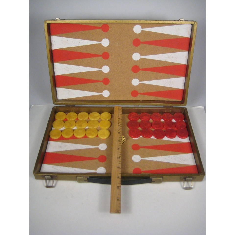 Vintage Cardinal Backgammon Set 30 Bakelite Marbled Catalin Tiles ONLY ...