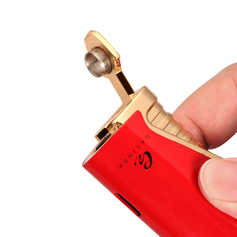 Galiner Windproof Refillable Butane Cigar Cigarette Lighter Torch Flame ...