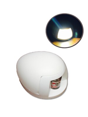 MARINE BOAT WHITE STERN LED NAVIGATION LIGHT HORIZONTAL MOUNT | eBay