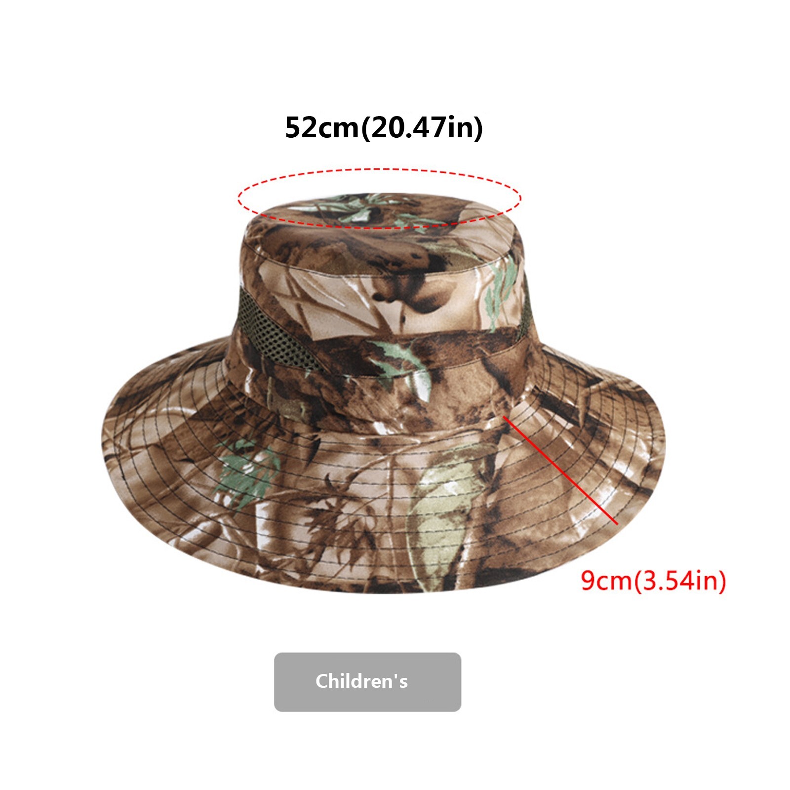 Universal Sunshade Hat Outdoor Camouflage Fisherman's Hat Basin Cap ...