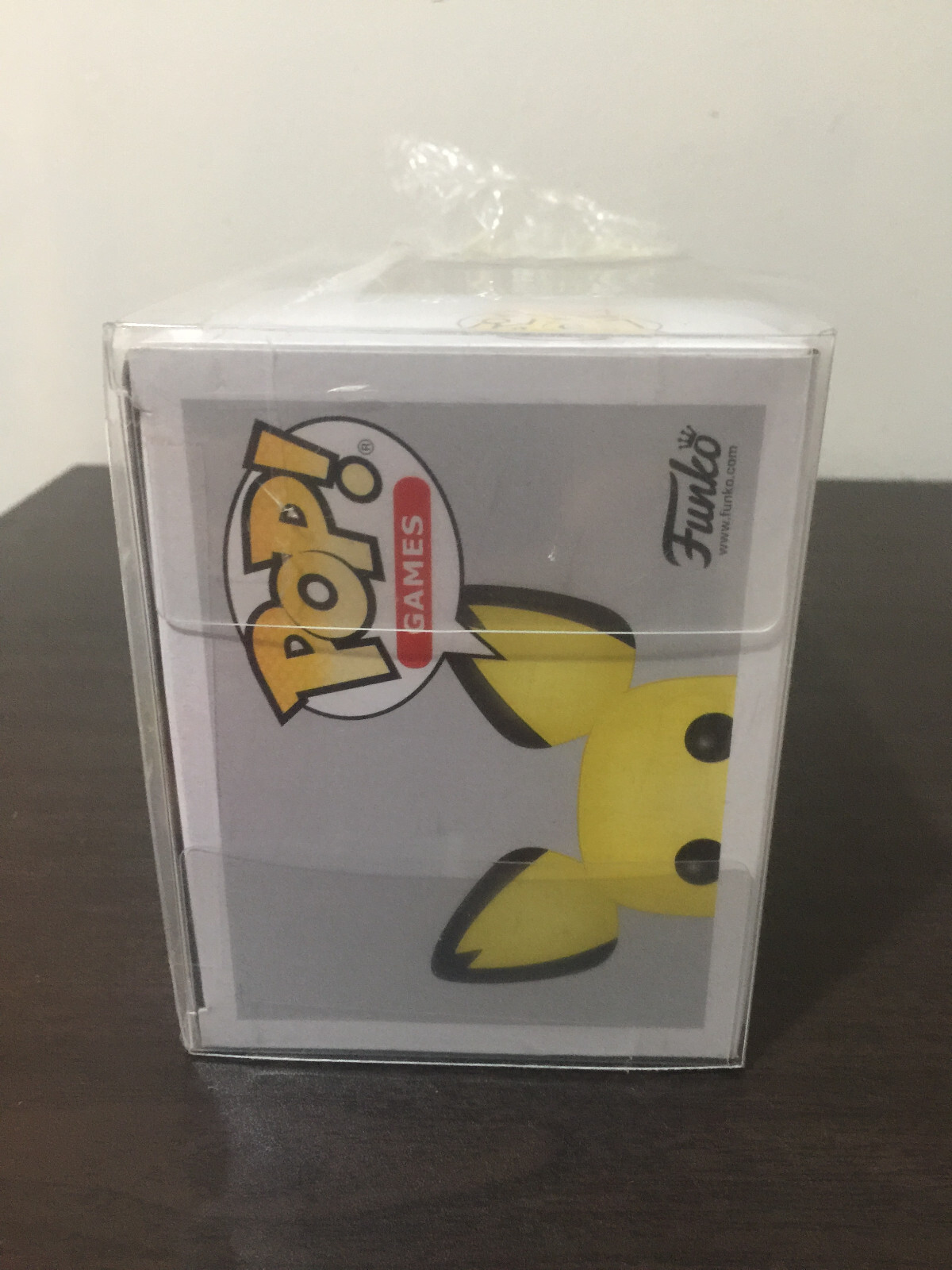 pokemon pichu flocked funko pop vinyl 3579 convention exclusive vaulted ...