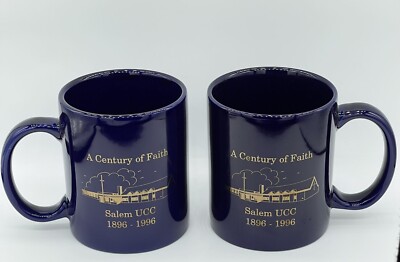 Vintage Salem UCC ~ A Century Of Faith Coffee Mug Set Linyi Headwind | eBay