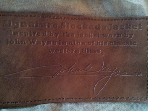 BRADFORD EXCHANGE JOHN WAYNE "THE DUKE" STOCKADE JACKET IN SIZE XL | eBay