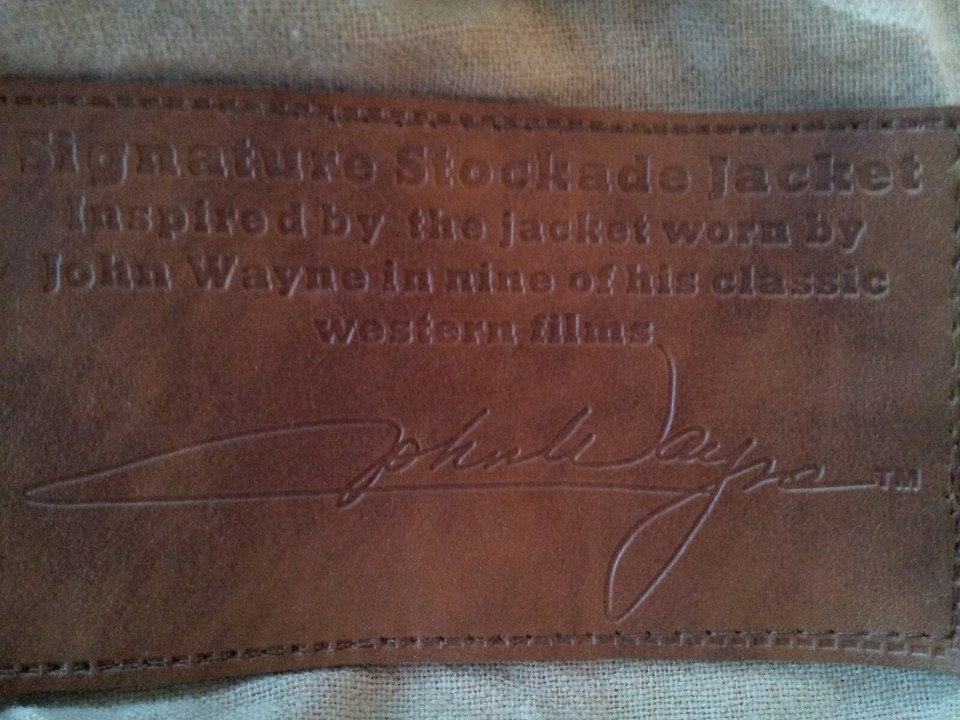 BRADFORD EXCHANGE JOHN WAYNE "THE DUKE" STOCKADE JACKET IN SIZE XL | eBay