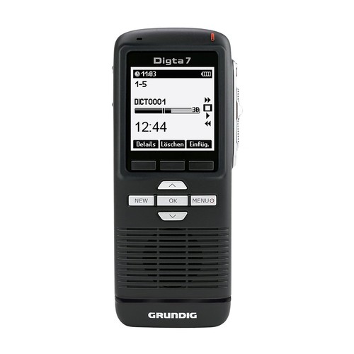 Grundig Digital Dictaphone Digta 7 (PDM7020-12) Handheld Dictaphone ...