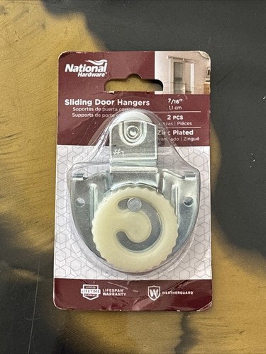 National Hardware #N344-861 V795 Sliding Door Hangers 7/16" Offset ...