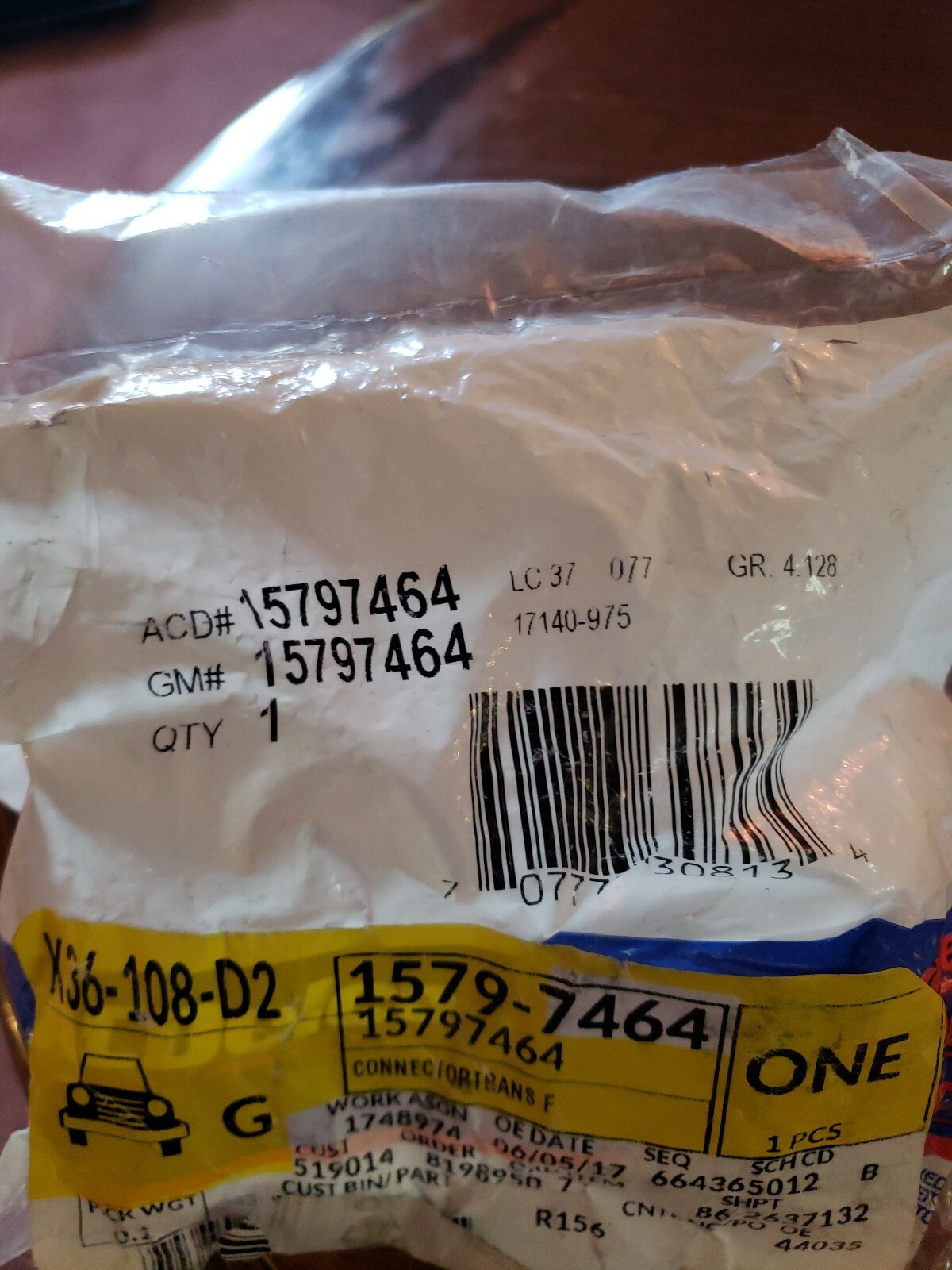 GM OEM TRANSMISSION OIL COOLER CONNECTOR NEW GM # 15797464 | eBay