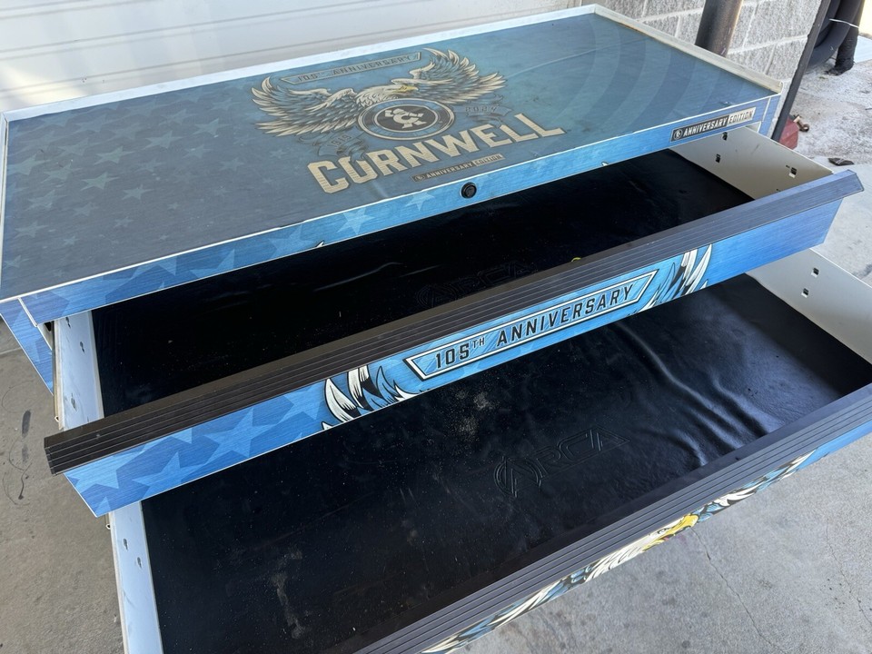 Cornwell Rolling Cabinet Tool Box CTSASR57 57" 8 Drawer | eBay