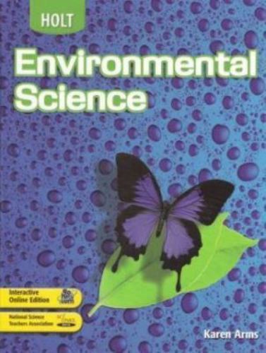 Holt Environmental Science by Arms (2019, Hardcover) for sale online | eBay