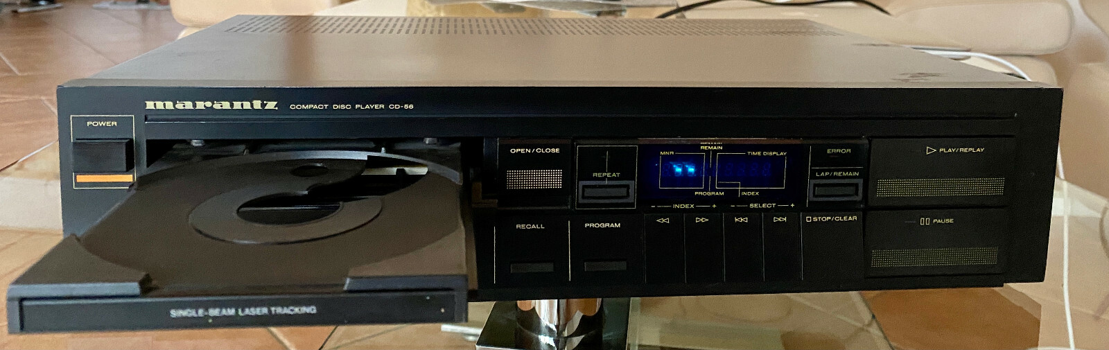 MARANTZ CD-56 Stereo Compact Disk Player Vintage Rarität Baujahre: 1987 ...