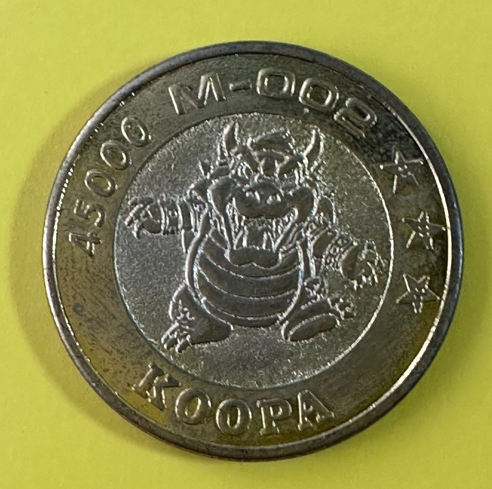 KOOPA Bowser Mario Coin Medal Very rare Japanese japan F/S b | eBay