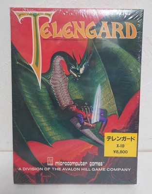 TELENGARD PC-8801 Japan Ver. Avalon Hill RPG Floppy KIYA Rare | eBay