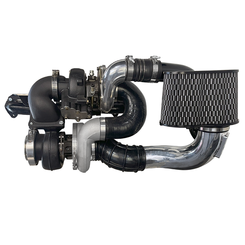 DPS Compound Turbo | Twin Kit for Dodge Cummins | Sequential Turbos 5.9 ...