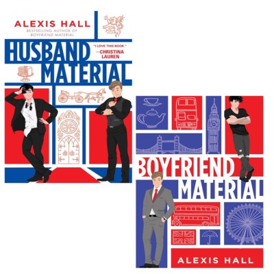 Boyfriend Material Series 2 Books Collection Set by Alexis Hall Husband ...