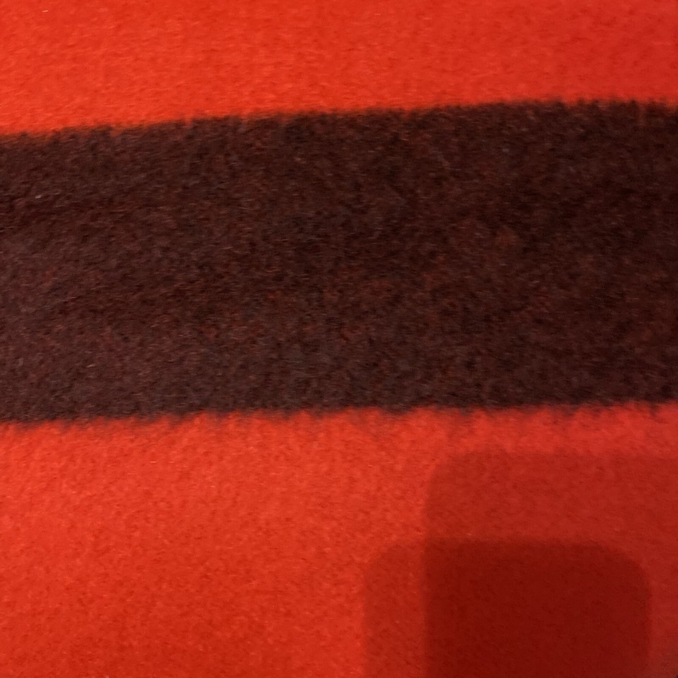Hudson Bay HBC stripes - Scarlet Point Blanket Double | eBay