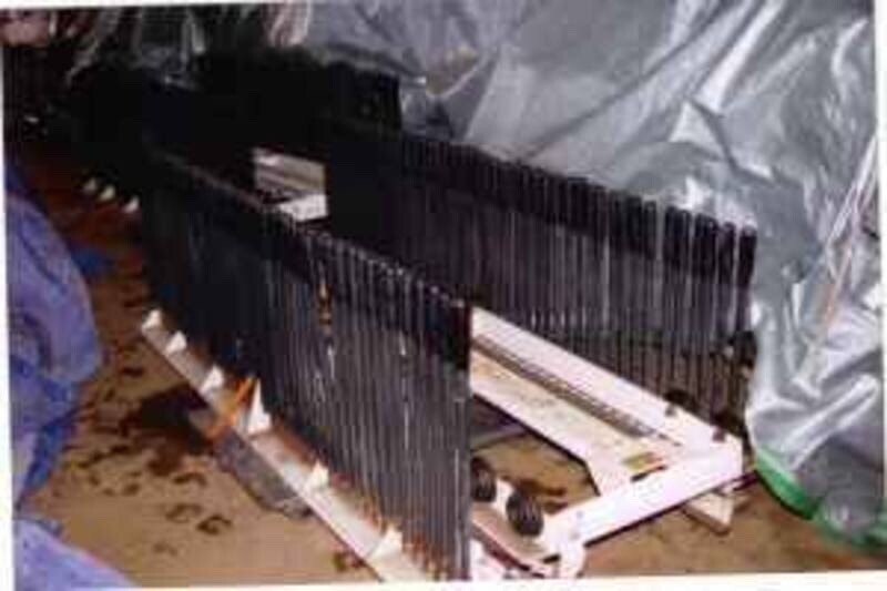 2 Commercial Slide Out Auto Glass Windshield Racks price is for both | eBay