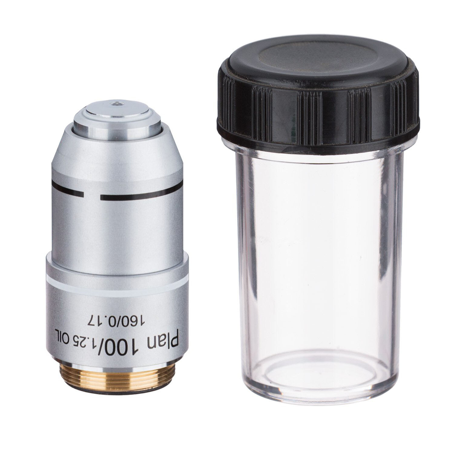 4X-100X Biological Microscope PLAN Objective Lens Universal RMS ...