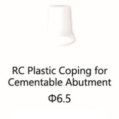 Straumann Compatible RC Plastic Coping for cementable Abutment bridge ...
