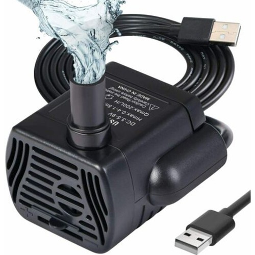 Water Pump USB Inline Electronic Commutation No Carbon Brush Waterproof ...
