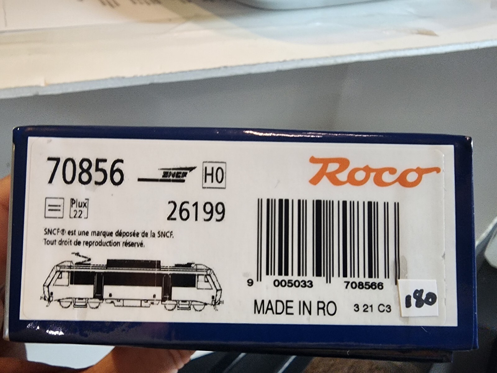 Roco SNCF BB 26199 Electric Locomotive 70856 HO Scale DCC Ready | eBay